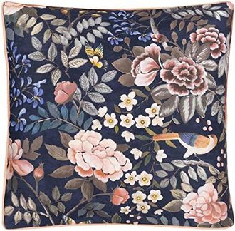 Designers Guild Designer Gilde bedruckter Baumwoll-Satin-Kissenbezug, 65 x 65 cm