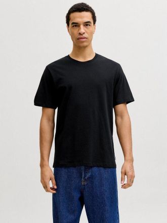 Jack & Jones Kurzarmshirt JJEORGANIC BASIC TEE SS O-NE 3PK MP NOOS