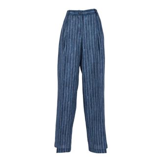 Ermanno Scervino Damen, Hosen, Blau, LGr&ouml;&szlig;e