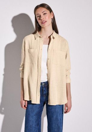 Street One Langarmbluse aus reiner Baumwolle