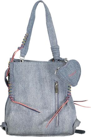 Desigual Femme, Sacs, Bleu, Taille: ONE Size Torio Denim Sumy Mini Soft Backpack