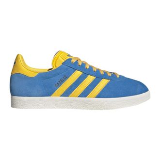 adidas Wildleder Schn&uuml;rung Gummisohle Sneaker - - Sport - Herren - Blau - 44 2/3 EU