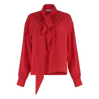 Prada Damen, Blusen & Hemden, Rot, 2XSGr&ouml;&szlig;e