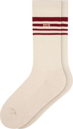 Autry Chaussettes Logo Ray&eacute; - Homme - Sous-v&ecirc;tements - Beige - Taille: M