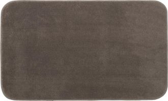 Gözze Premium Rutschfester Badteppich, RIO, 100% Microfaser, 60 x 100 cm - Taupe