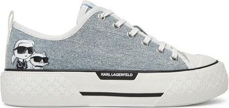 Karl Lagerfeld Sneakers aus Stoff KL60614T Blau