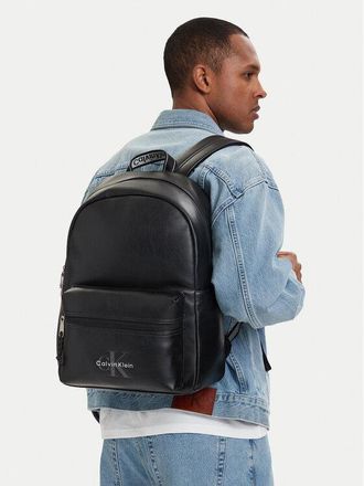 Calvin Klein Rucksack Bold Logo Webbing LV04D3417G Schwarz