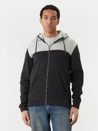 Quiksilver Sweatshirt Keller Block Zip EQYFT05122 Grau Regular Fit