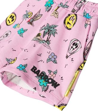 Barrow Cotton Sweatshorts Shorts - Pink