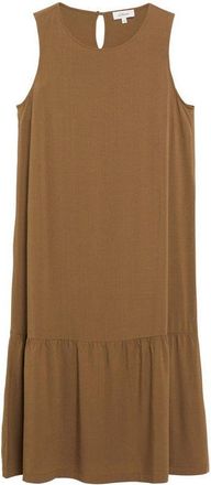 s.Oliver Midikleid Kleid Stufenkleid aus Viskose