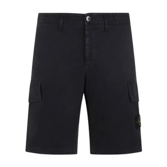 Stone Island Homme, Shorts, Noir, Taille: W33 Cargo Bermuda Shorts