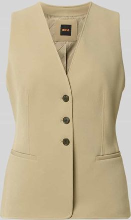 Boss Orange by Hugo Boss Slim Fit Weste mit einreihiger Knopfleiste Modell C_Javesta1