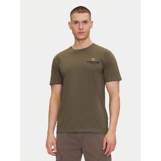 Timberland T-Shirt TB0A2G8S Gr&uuml;n Regular Fit