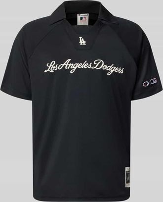 Champion Relaxed Fit Poloshirt mit Logo-Stitching