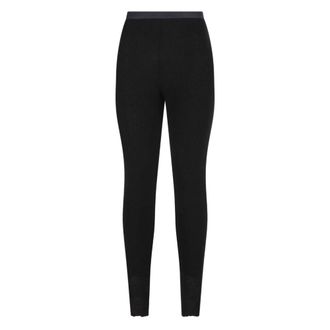 Valentino Garavani Cashmere Leggings - - Trousers - Damen - Schwarzk - M