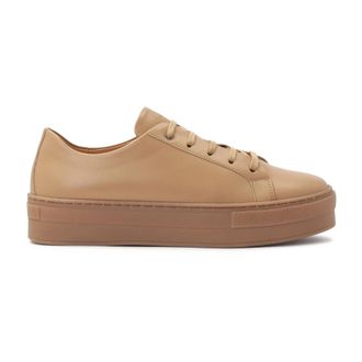 Kazar Hellbraune Sneaker auf einer dicken Sohle - - Shoes - Damen - Braun - 40 EU