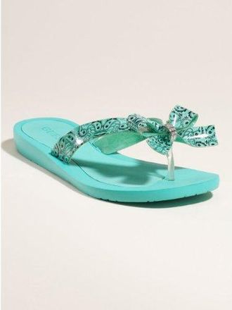 Guess Tutu Tongs pour femme, Bleu (Navy 1), 42 EU