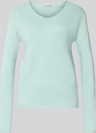 Tom Tailor Regular Fit Pullover aus Baumwoll-Viskose-Mix