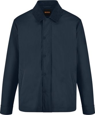 BOSS Steppjacke Leldon Zip BOSS blau