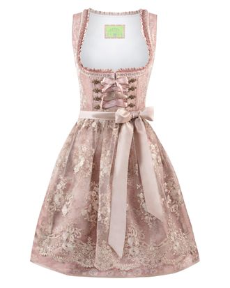 Stockerpoint Damen Noelia Mini Dirndl, Altrosa, 34