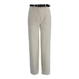Max Mara Femme, Pantalons, Beige, Taille: 38 FR Pantalon Cady