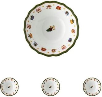Hutschenreuther Bowl 13 cm Happy Wintertime 13,00 CM (Packung mit 4)