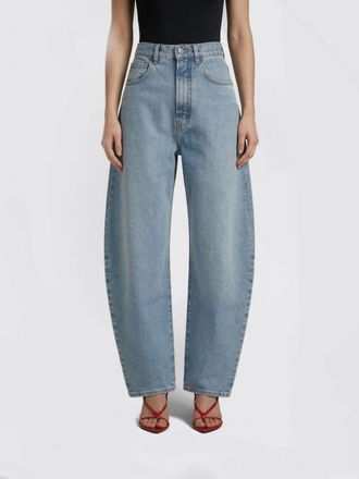 Alaia Jeans ALA&Iuml;A Femme couleur Bleu Azur