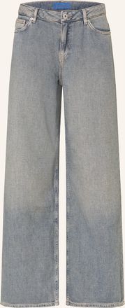 HUGO BOSS Hugo Wide Leg Jeans Gobana blau