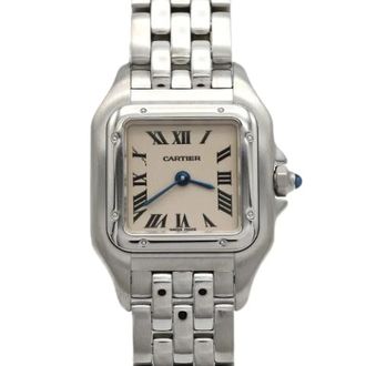 Cartier Pre-owned Panthere Acier Inoxydable Quartz - Femme - Pre-owned - Gris - Taille: ONE Size