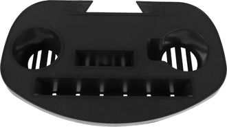 Angoily Aufsteckbarer Getr&auml;nkehalter mit Ablage aus Wetterfestem Kunststoff Clip Organizer f&uuml;r Liegest&uuml;hle und Campingst&uuml;hle Snack und Tabletthalter f&uuml;r Stran