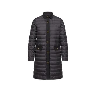 Moncler Moncler Jujulong Cotton & Linen-trimmed Down Jacket, Women, Black, Size: 00