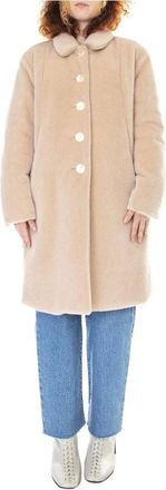 Alessia Santi Femme, Manteaux, Rose, Taille: 44 FR 021Sd35006 Coat