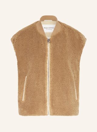 Marc O'Polo Marc Opolo Teddyfell-Weste braun