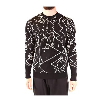 Neil Barrett Strickwear Bma1134 P644C2942 - - Knitwear - Herren - Schwarzk - M