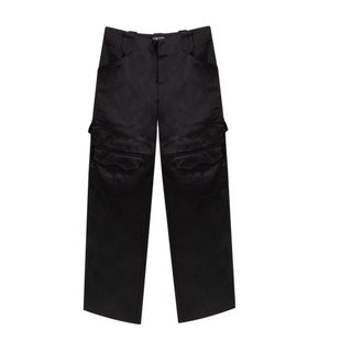 Tom Ford Schwarze Cargo Hose aus Viskose - - Trousers - Damen - Schwarzk - 2XS