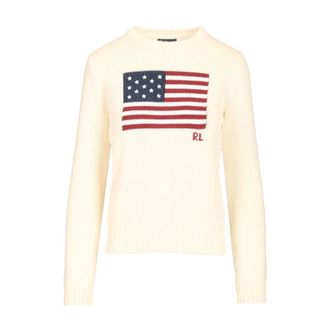 Polo Ralph Lauren Damen, Strickwaren, Beige, MGr&ouml;&szlig;e