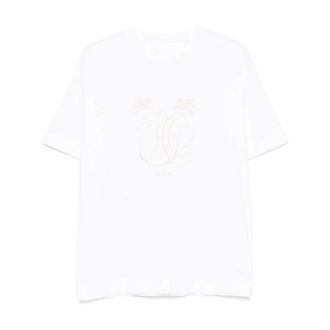 Givenchy Rundhals-T-Shirt mit kurzen &Auml;rmeln - - Tops - Herren - Wei&szlig; - XL