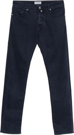 Jacob Cohen Pantalons D&eacute;contract&eacute;s - Bleu Fonc&eacute;