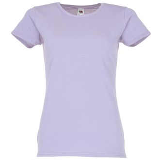 Fruit Of The Loom Ladies Iconic T-Shirt Gr&ouml;&szlig;e S - XXL, Farbe:Soft Lavender, Gr&ouml;&szlig;e:2XL