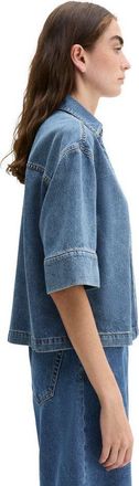 Marc O'Polo Jeansbluse aus Organic Cotton-Lyocell-Mix