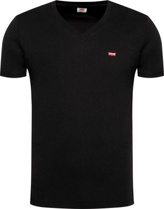 Levi's T-Shirt Original Housemark Tee 85641-0001 Schwarz Standard Fit
