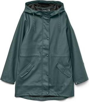 Vero Moda Vmmalou Noos Veste enduite Courte, Baume Green, XS Femme