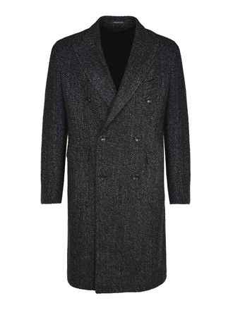 Tagliatore Manteau Au Genou - Noir