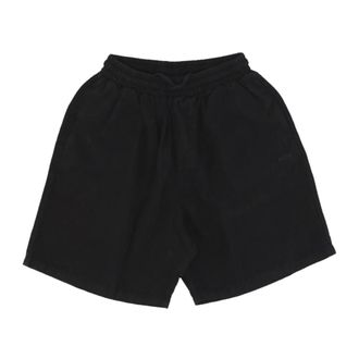 Arte Schwarze Leinen Kurze Hose Kunst Logo - - Shorts - Herren - Schwarzk - XL