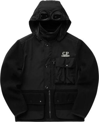 C.P. Company C.p. Company, Homme, Vestes, Noir, Taille: M Duffle Goggle Mixed