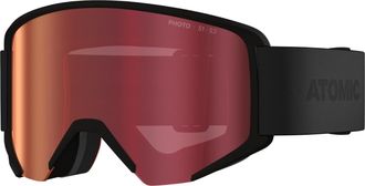 Atomic SAVOR L PHOTO Skibrille I Große Ski- & Snowboardbrille mit Photochromic Scheibentechnologie für klare Sicht I Damen- & Herren-Ski-Brille mit Live Fit 
