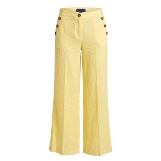 Trussardi Weite Hosen - - Trousers - Damen - Gelb - S