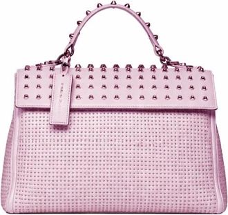 John Richmond Femme, Sacs, Rose, Taille: ONE Size Studded Handbag