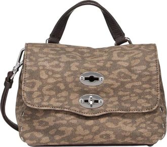 Zanellato Femme, Sacs, Beige, Taille: ONE Size Perforated Leather Crossbody