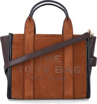 Marc Jacobs The Suede Small Tote Bag - Femme - Sacs - Orange - Taille: ONE Size